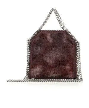 Stella McCartney Falabella Embellished Chain Tote Bag - Black