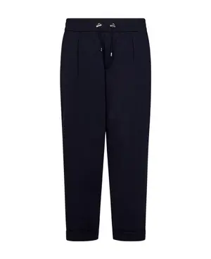 Balmain Cropped Drawstring Trousers