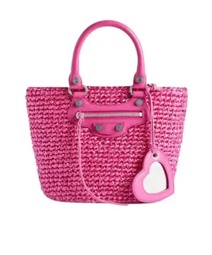Balenciaga Le Cagole Small Panier Tote Bag