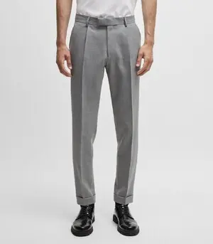Hugo Boss Logo Detail Casual Pants