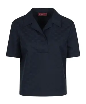 Gucci Gg Short-sleeved Polo Shirt