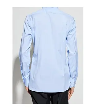 TOM FORD Poplin Slim Fit Shirt - Blue