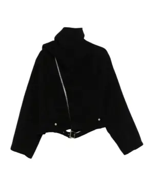Rick Owens Long Sleeve Zip Jacket - Black