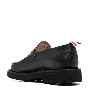 Thom Browne Logo Detail Loafers