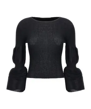 Issey Miyake Assemblage Puff-sleeved Top - No