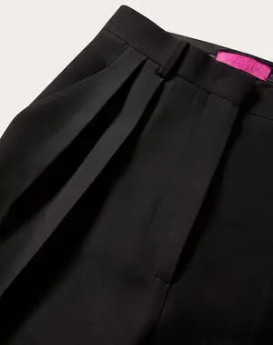 Valentino Garavani Crepe Couture Tailored High-rise Trousers
