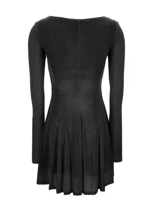 Versace Long Sleeved Mini Dress