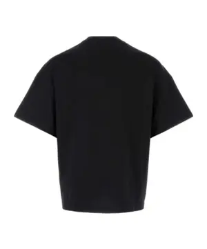 JIL SANDER Logo Printed Crewneck T-shirt - Black