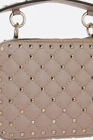 Valentino Garavani Rockstud Spike Crossbody Bag - Nude