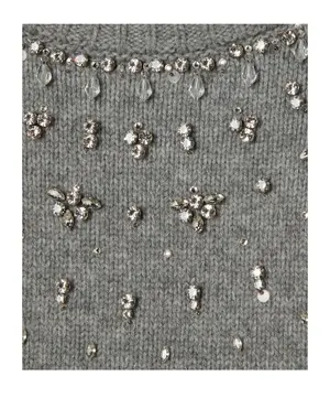 Gucci Embellished Crew-neck Sweater