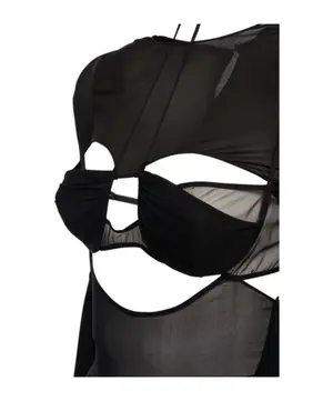 NENSI DOJAKA Tulle Cutout Jumpsuit