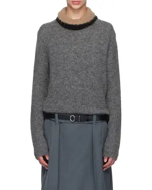 JIL SANDER Crewneck Long-sleeved Jumper