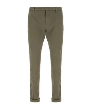 DONDUP Tailored Belt Loops Slacks - Green
