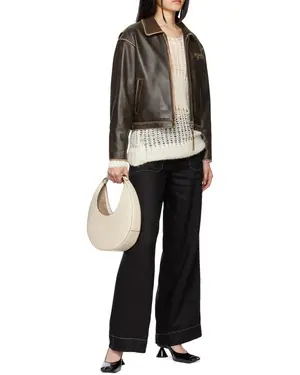 Staud Moon Tote Bag - Nude