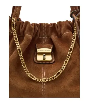 Marc Jacobs Suede Cristina Tote Bag - Brown