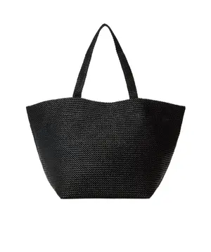 Alexander Wang Logo Embossed Xl Punch Tote Bag