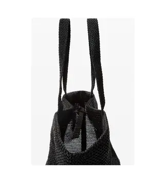 Alexander Wang Logo Embossed Xl Punch Tote Bag