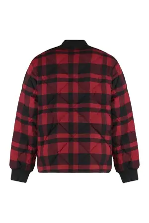 Ralph Lauren Quilted Plaid Bomber Jacket