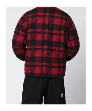 Ralph Lauren Quilted Plaid Bomber Jacket