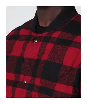 Ralph Lauren Quilted Plaid Bomber Jacket