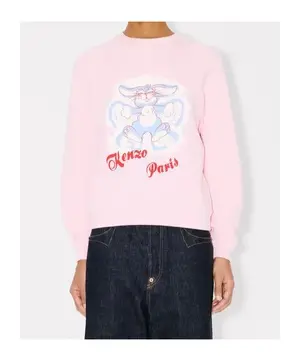 Kenzo Cotton Sweatshirt With Graphic Print
