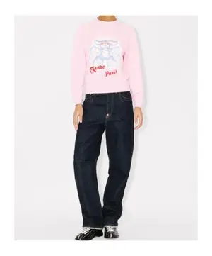 Kenzo Cotton Sweatshirt With Graphic Print