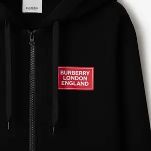 Burberry Zip-up Hooded Hoodie