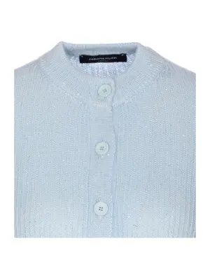 Fabiana Filippi Sequin Cardigan With Button Closure