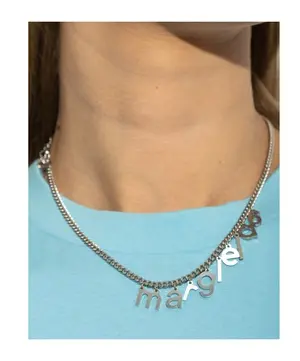 MAISON MARGIELA Logo Lettering Necklace