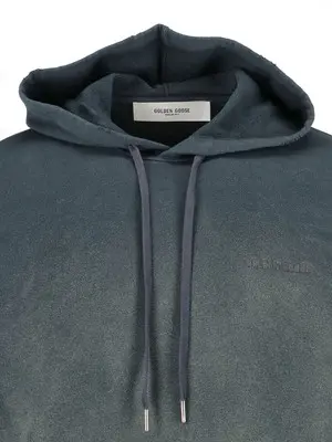 GOLDEN GOOSE Bleached Effect Drawstring Hoodie