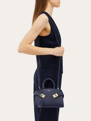 FERRAGAMO Hug Mini Bag - Blue
