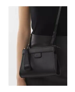 Chloé Edith Leather Cross Body Bag - Black