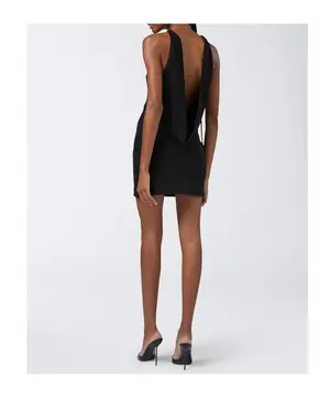 Andamane The Attico Carmen Sleeveless Mini Dress - Black