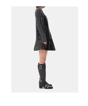 GANNI Future Coated Mini Dress