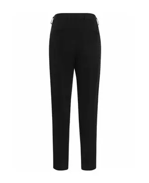 Dolce & Gabbana Ribbed Slim-cut Trousers - Black