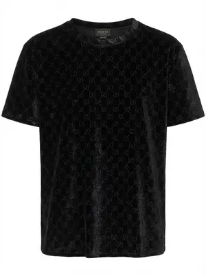 Gucci Gg Stretch Velvet Devoré T-shirt