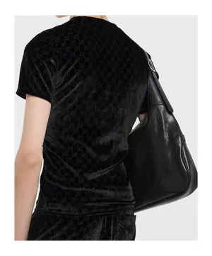 Gucci Gg Stretch Velvet Devoré T-shirt