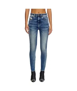 DIESEL® 1984 Slandy-high Skinny Jeans - Medium Blue