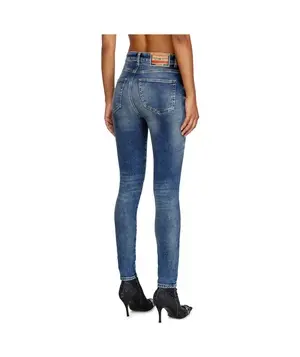 DIESEL® 1984 Slandy-high Skinny Jeans - Medium Blue