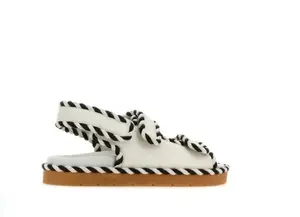 Bottega Veneta Jack Open Toe Sandals - White
