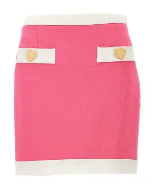Moschino Button Detailed Skirts