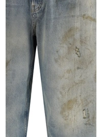 Acne Studios Distressed Detail Jeans - Blue