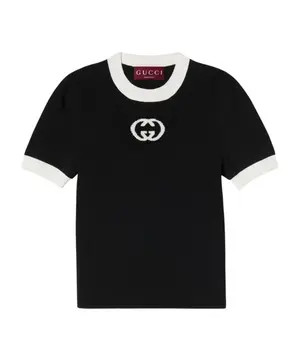 Gucci Ribbed T-shirts For Women