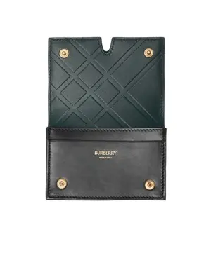 Burberry Snip Business Card Leather Case