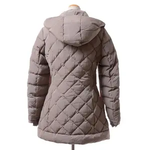 Emporio Armani Quilted Hooded Down Jacket