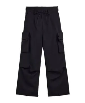 Y3 Sport Uniform Multi Cargo Pants - Black