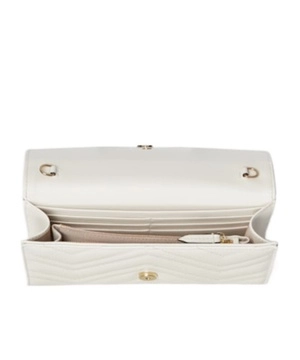 Gucci Logo Plaque Quilted Clutch Bag