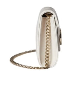 Gucci Logo Plaque Quilted Clutch Bag
