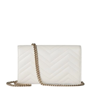 Gucci Logo Plaque Quilted Clutch Bag