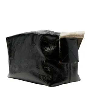 UMA WANG Zipper Shoulder Bag - Black
